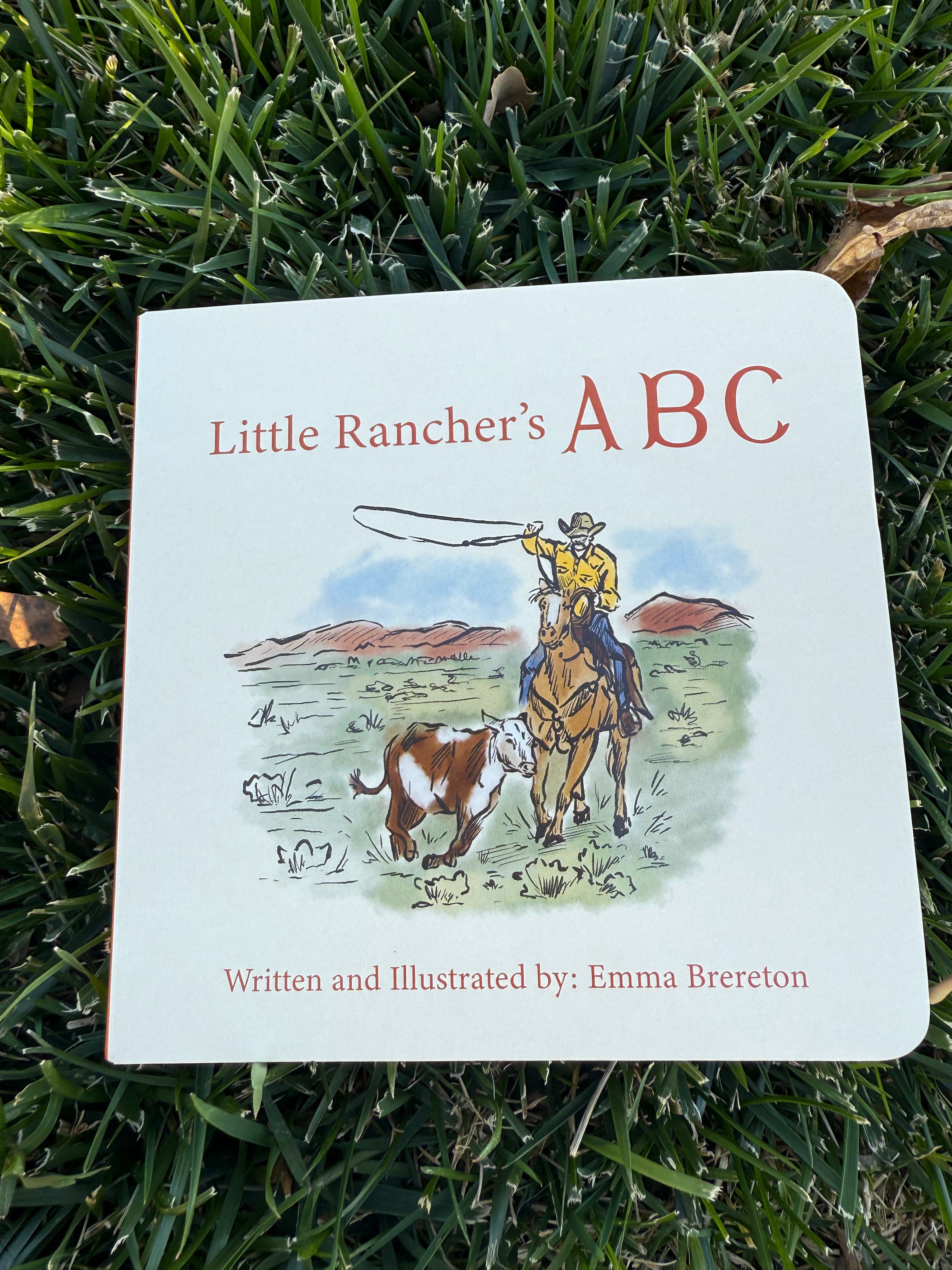 Little Rancher's ABC Board Book by Emma Brereton – Little Blue Roan Books